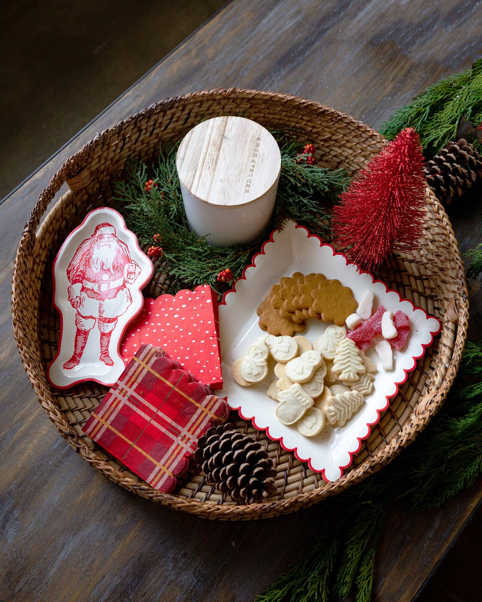 Dear Rudolph Snow Napkin – Party Perfectly