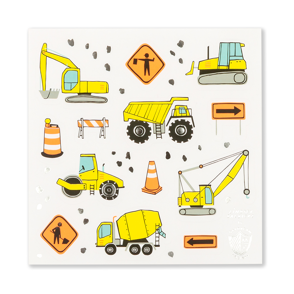 Construction Stickers – Party Perfectly