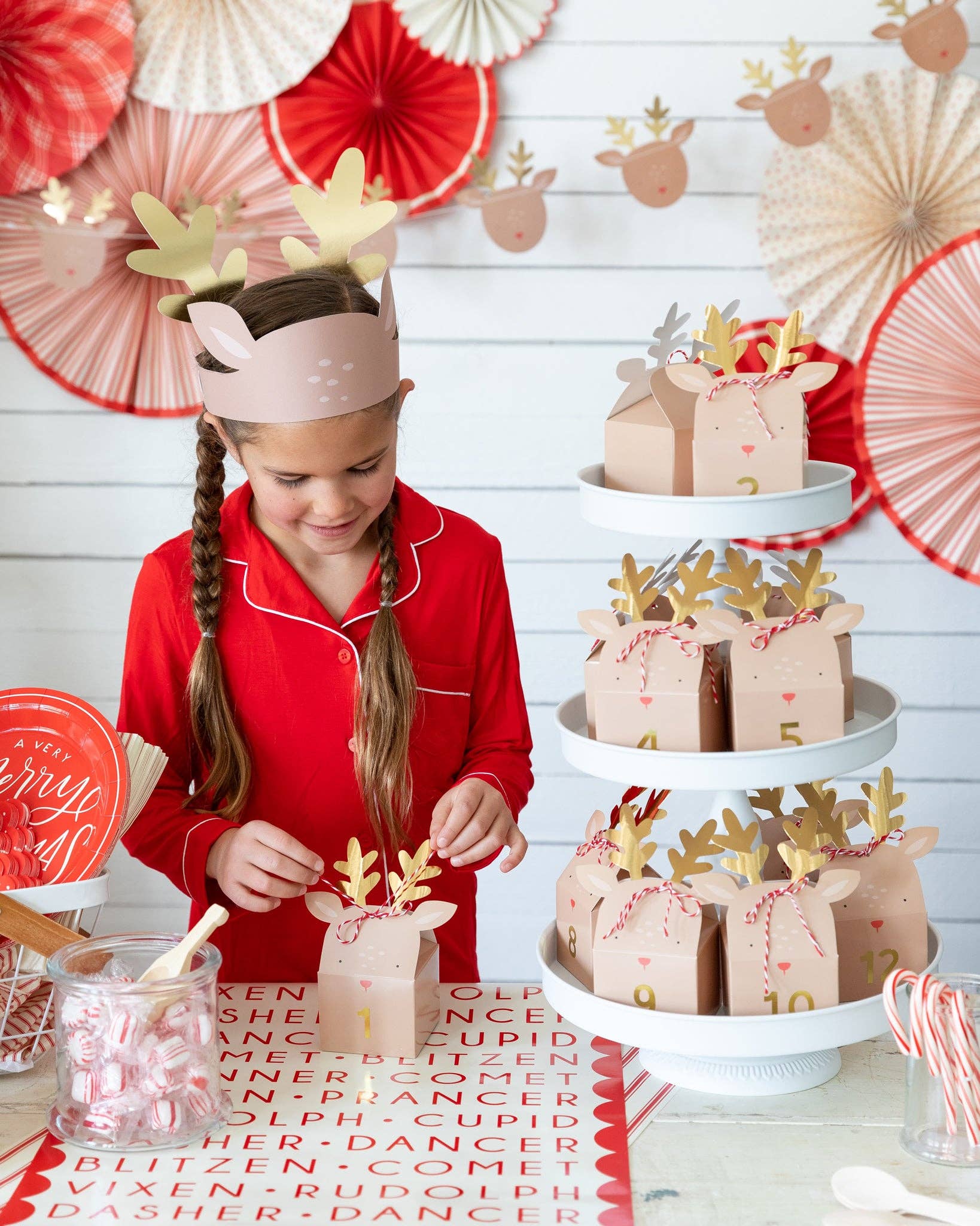 Dear Rudolph Reindeer Advent Boxes – Party Perfectly